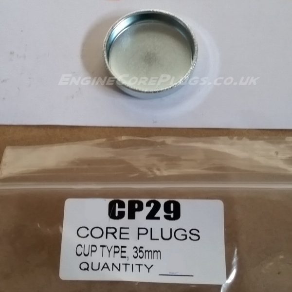 VW Volkswagen Part number N0119017 engine cylinder head core plug