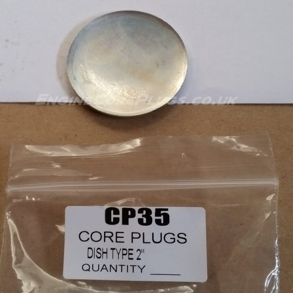 Imperial Core Plugs Dish Type - Engine Core Plugs