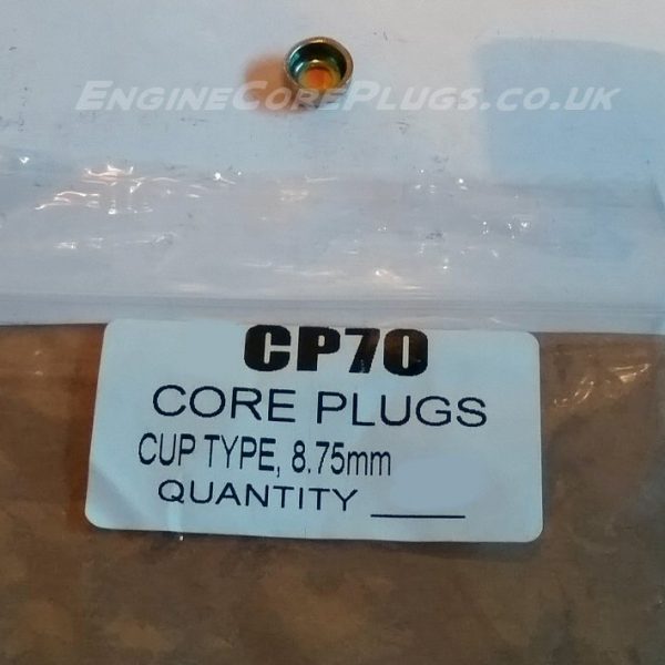 Metric Core plugs Cup Type - Engine Core Plugs