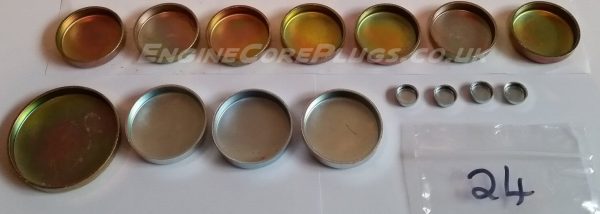 Ford Focus core plug set - 1.8 8v Lynx TDDi TDCi - Engine Core Plugs