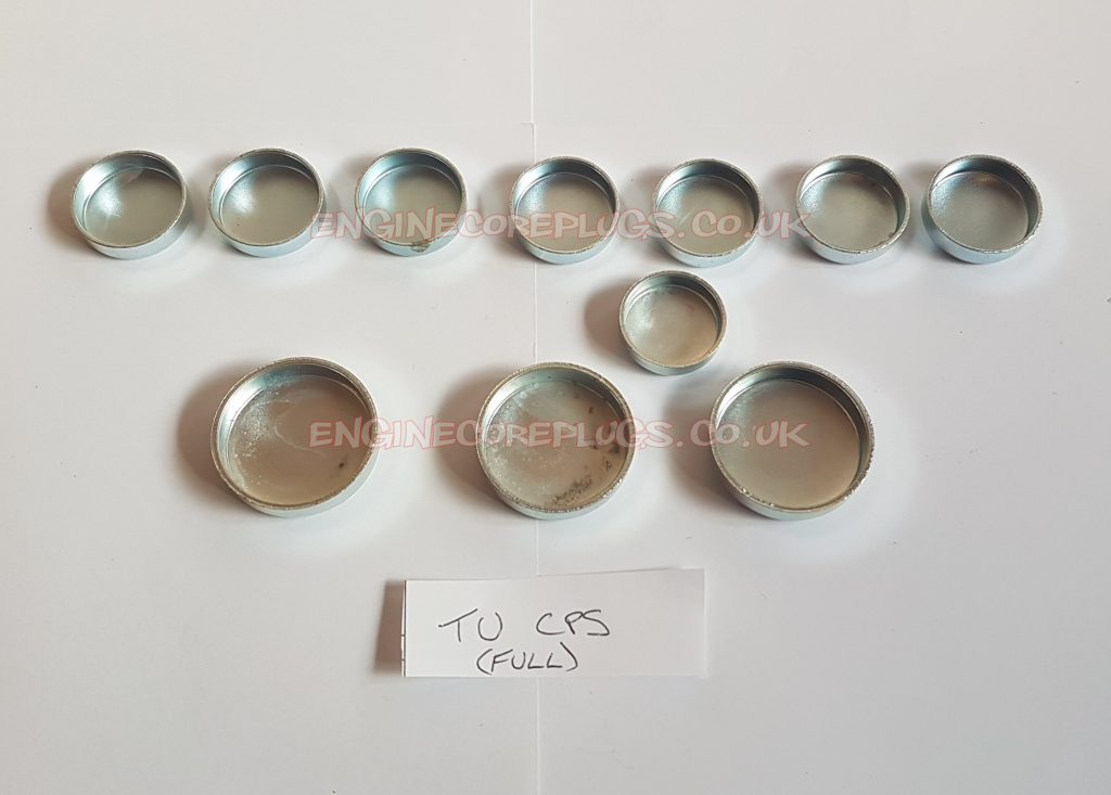 Peugeot 1.0 1.1 1.2 1.3 1.4 1.6 8v TU engine Core plug set