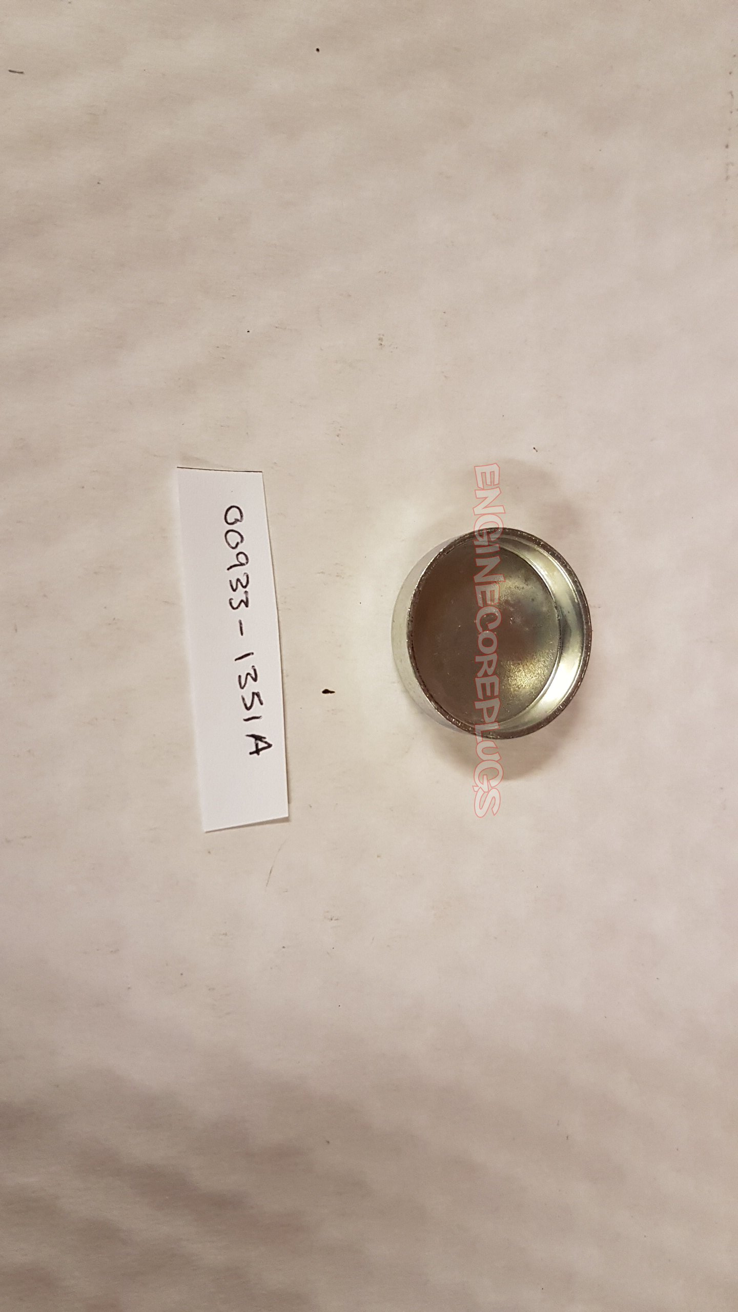 Nissan Part number 00933-1351A core freeze plug