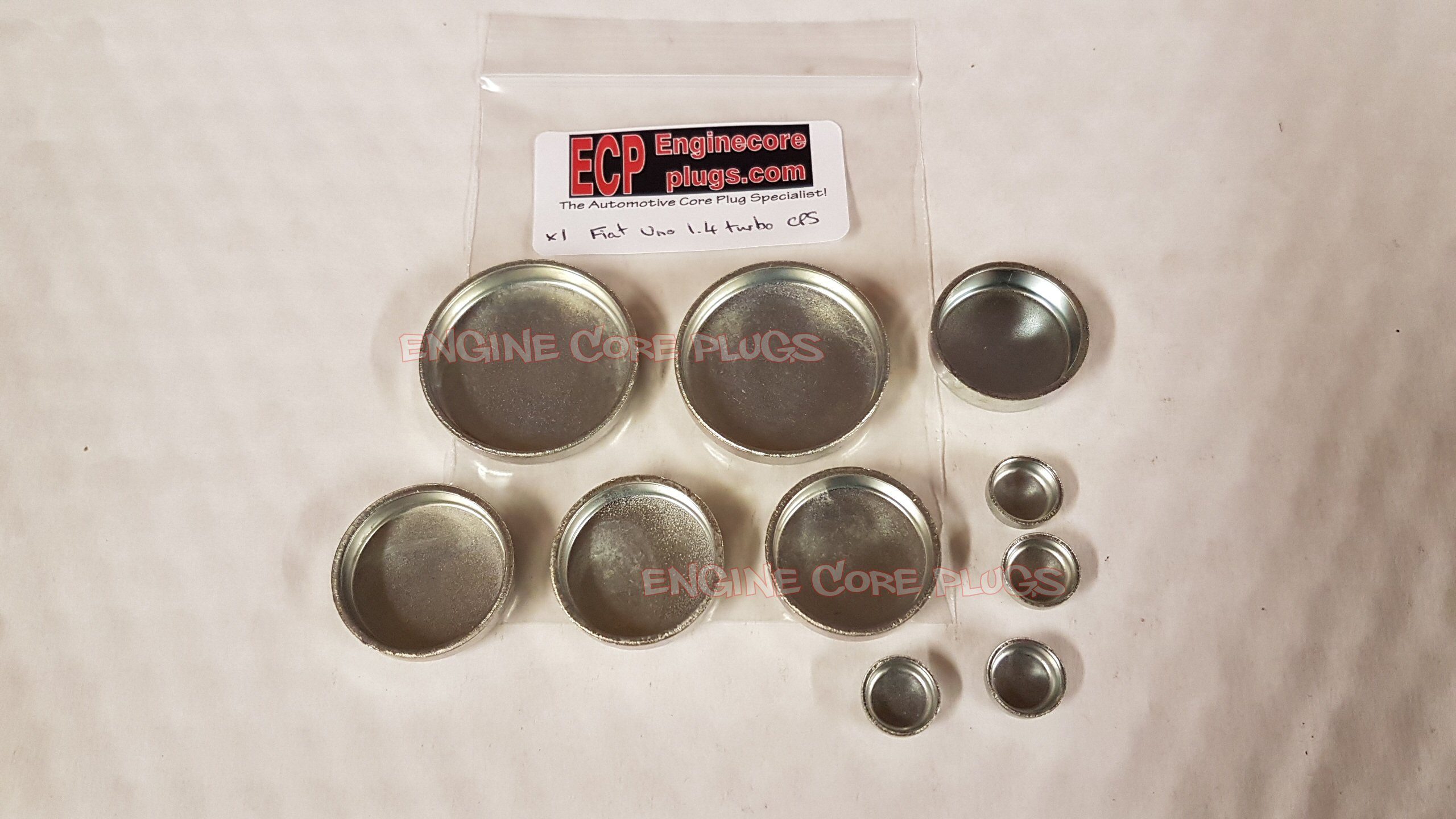 Fiat Uno Core plug set 1.4 turbo 146 A8.046 146 A8.000 engine core plugs