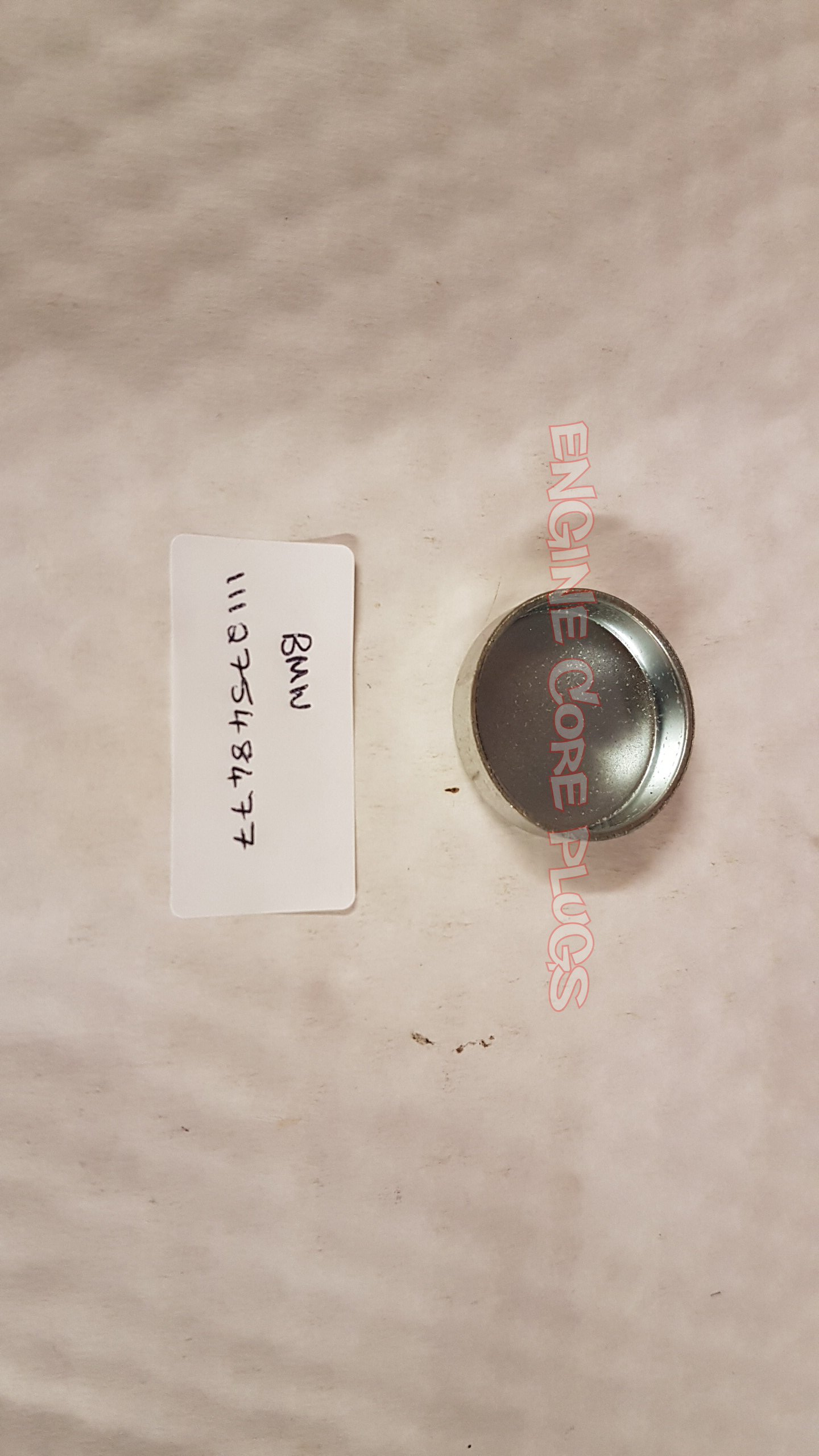 BMW Part number 11127548477 - Engine core Plugs