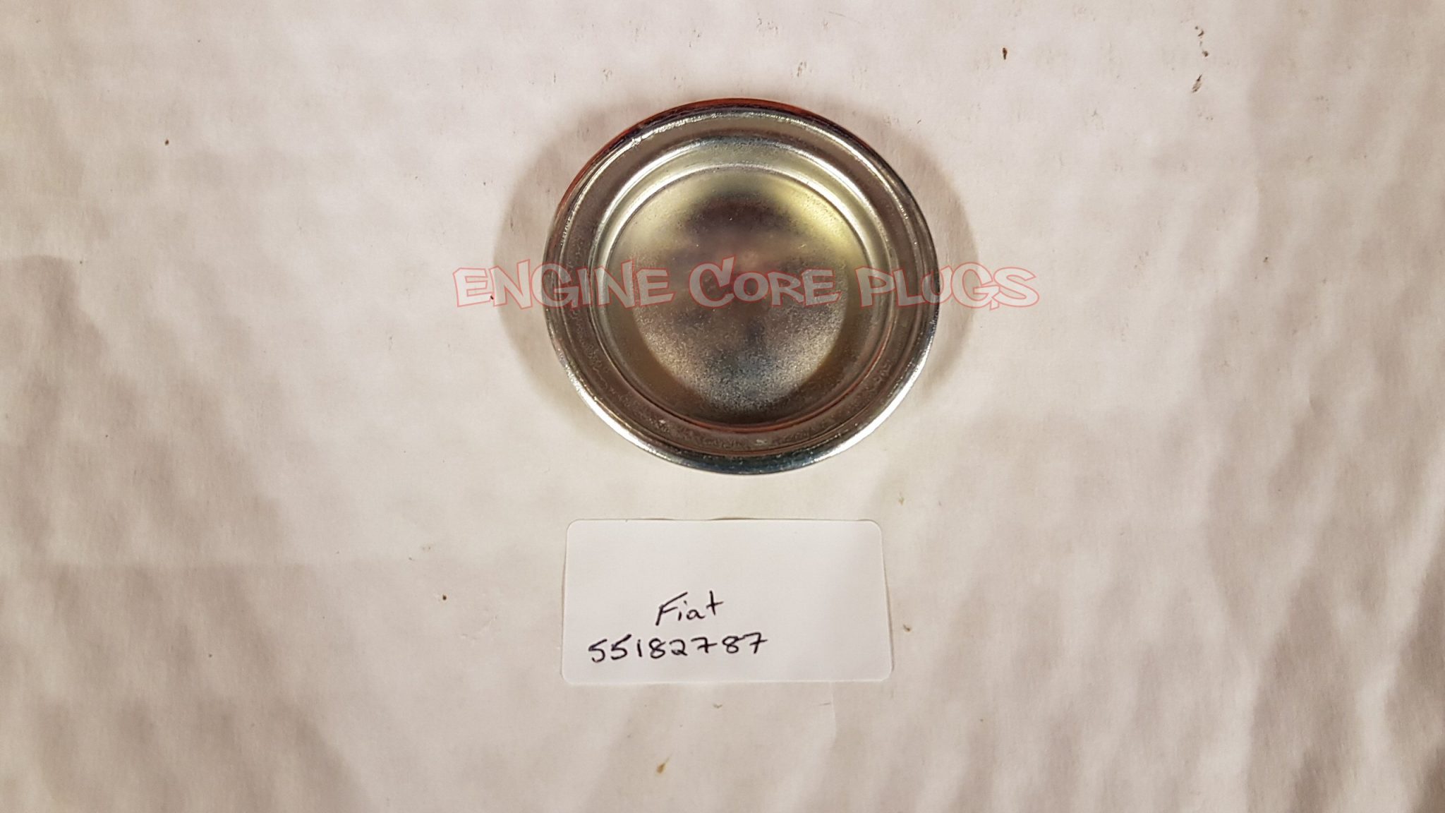 Fiat Part number 55182787 - engine cylinder head core plug