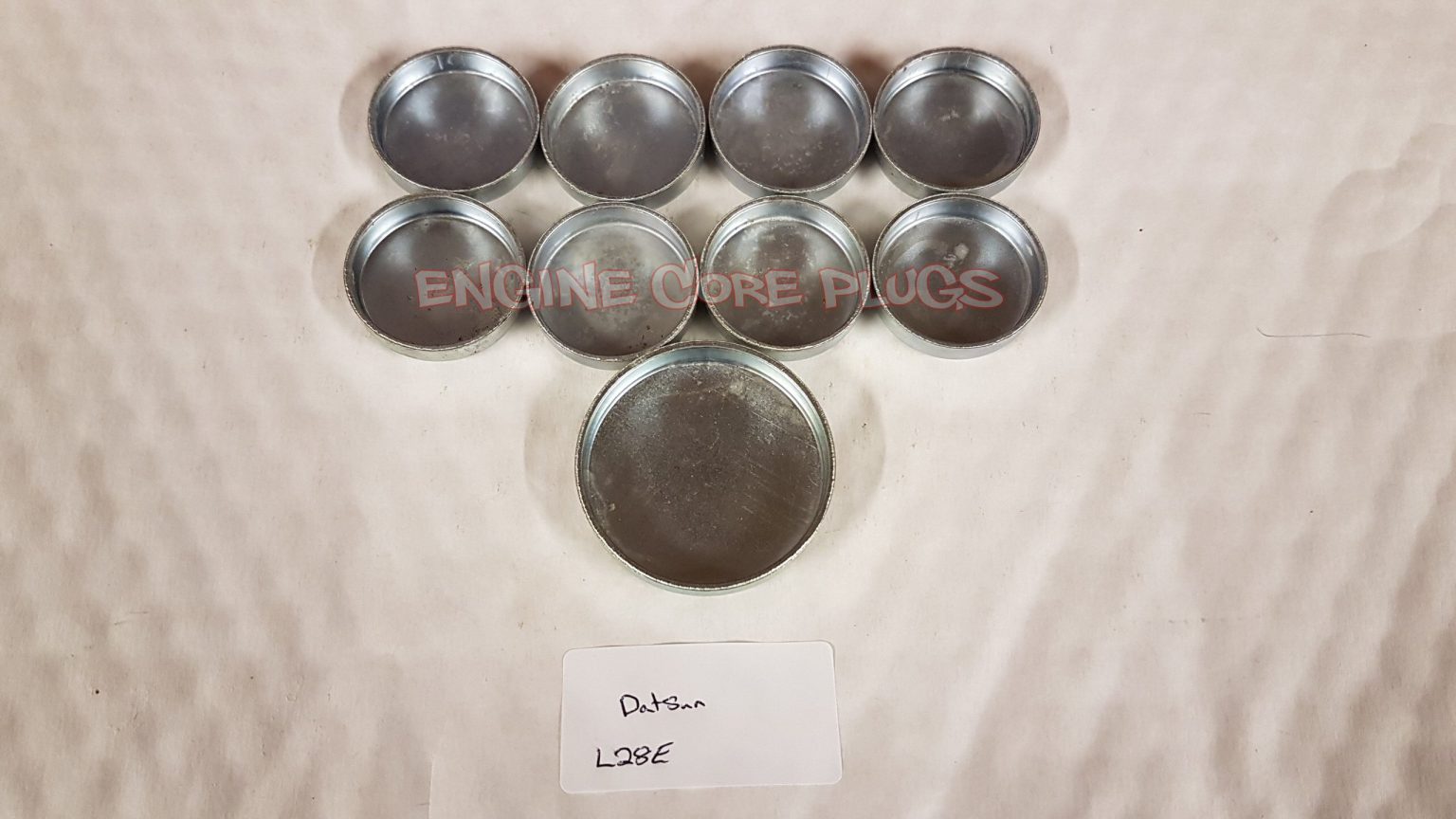 Datsun S30 280Z L28E Core plug set - Freeze / Expansion / Frost / Welch