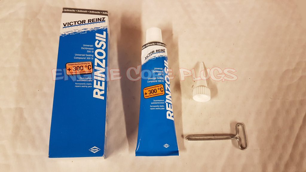 Engine Core plug sealant - Reinzosil Grey 70ml for all types of core plugs