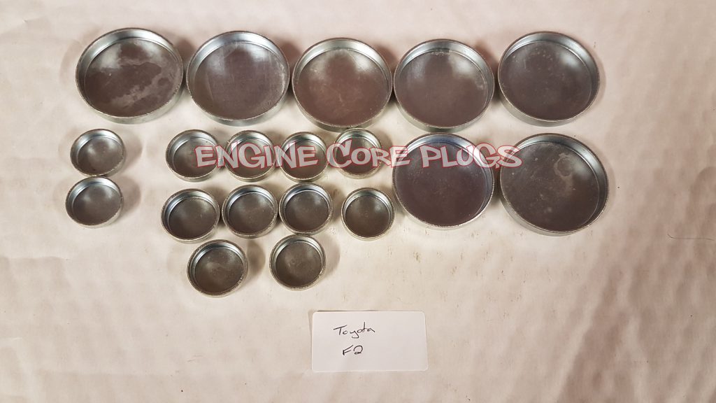 Toyota F2 4.2 straight six core plug set Land Cruiser- Engine Core Plugs