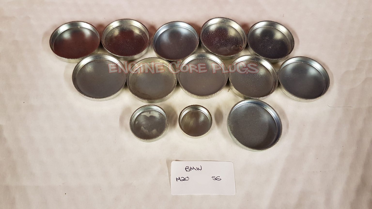 BMW M20B27 2.7 straight six E28 E30 325E 525E Core plug set