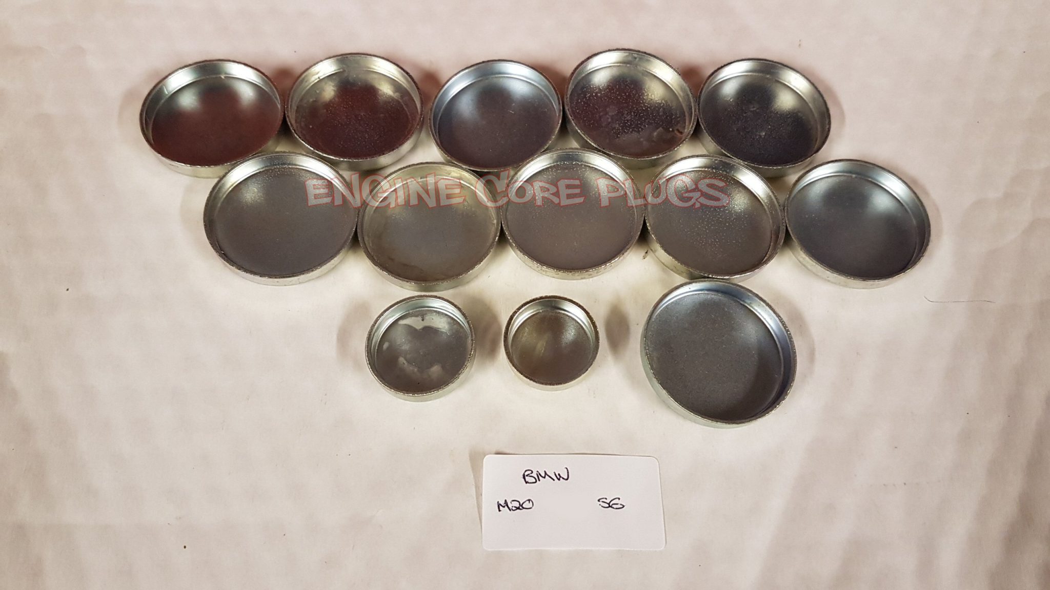 BMW M20B23 2.3 12v straight six E21 E30 323i Core plug set