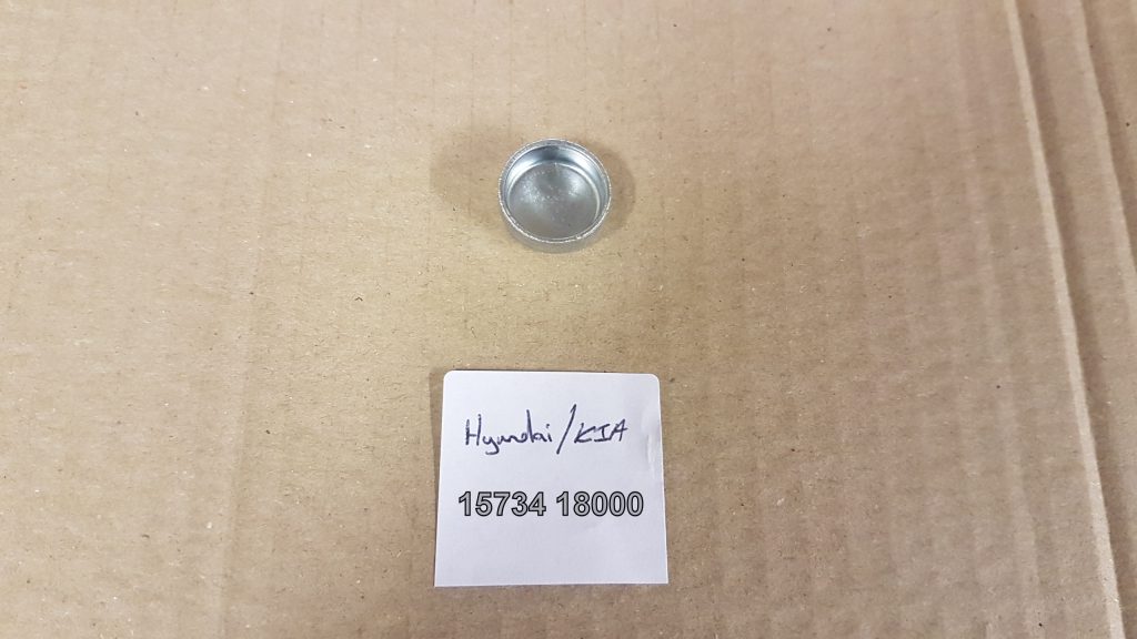 Kia Part number 1573418000 core freeze expansion frost welch plug