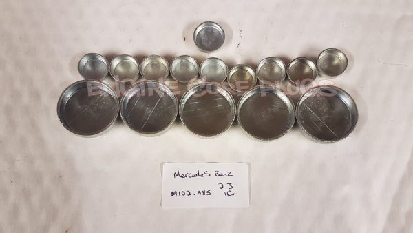 Mercedes Benz M102.992 2.5 16v core plug set W201 190E Cosworth