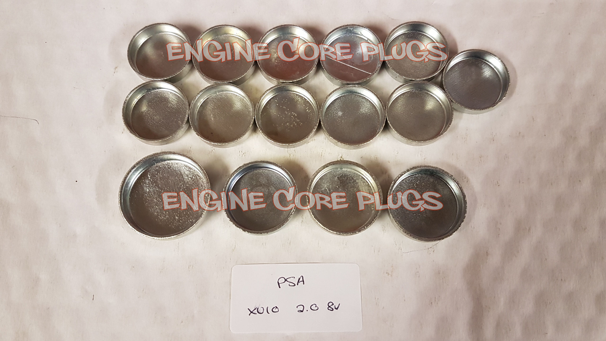 Citroen 2.0 8v XU10 N/A + turbo Core Plug Set XM Xantia