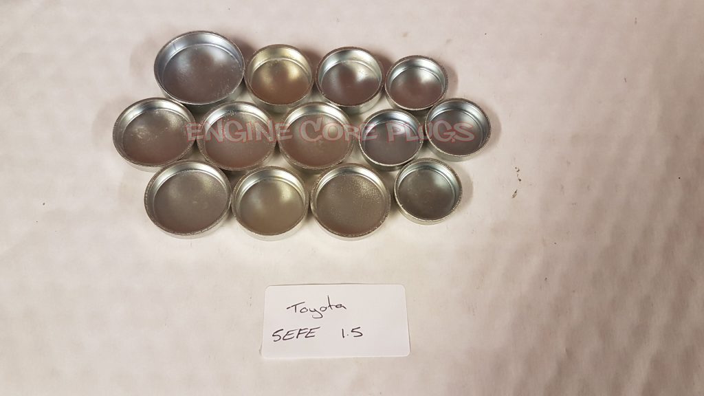 Toyota Corolla 5EFE core plug set - 1.5 16v engine core plugs
