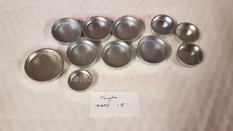 Toyota Corolla 7AFE core plug set - 1.8 16v engine core plugs